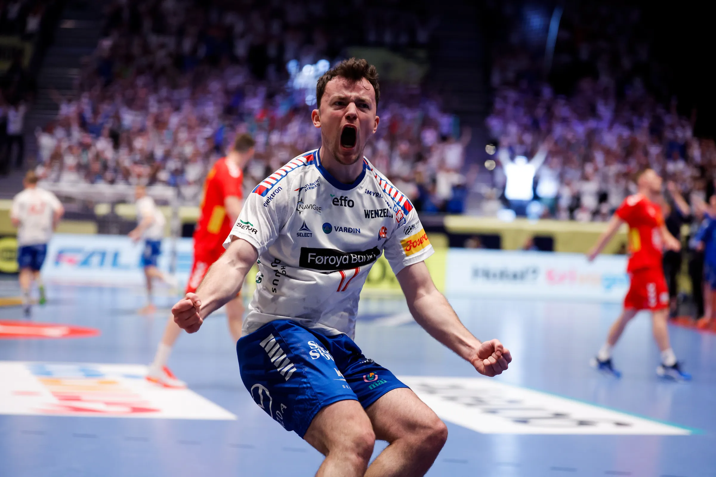 Faroe Islands take emphatic first handball EURO win