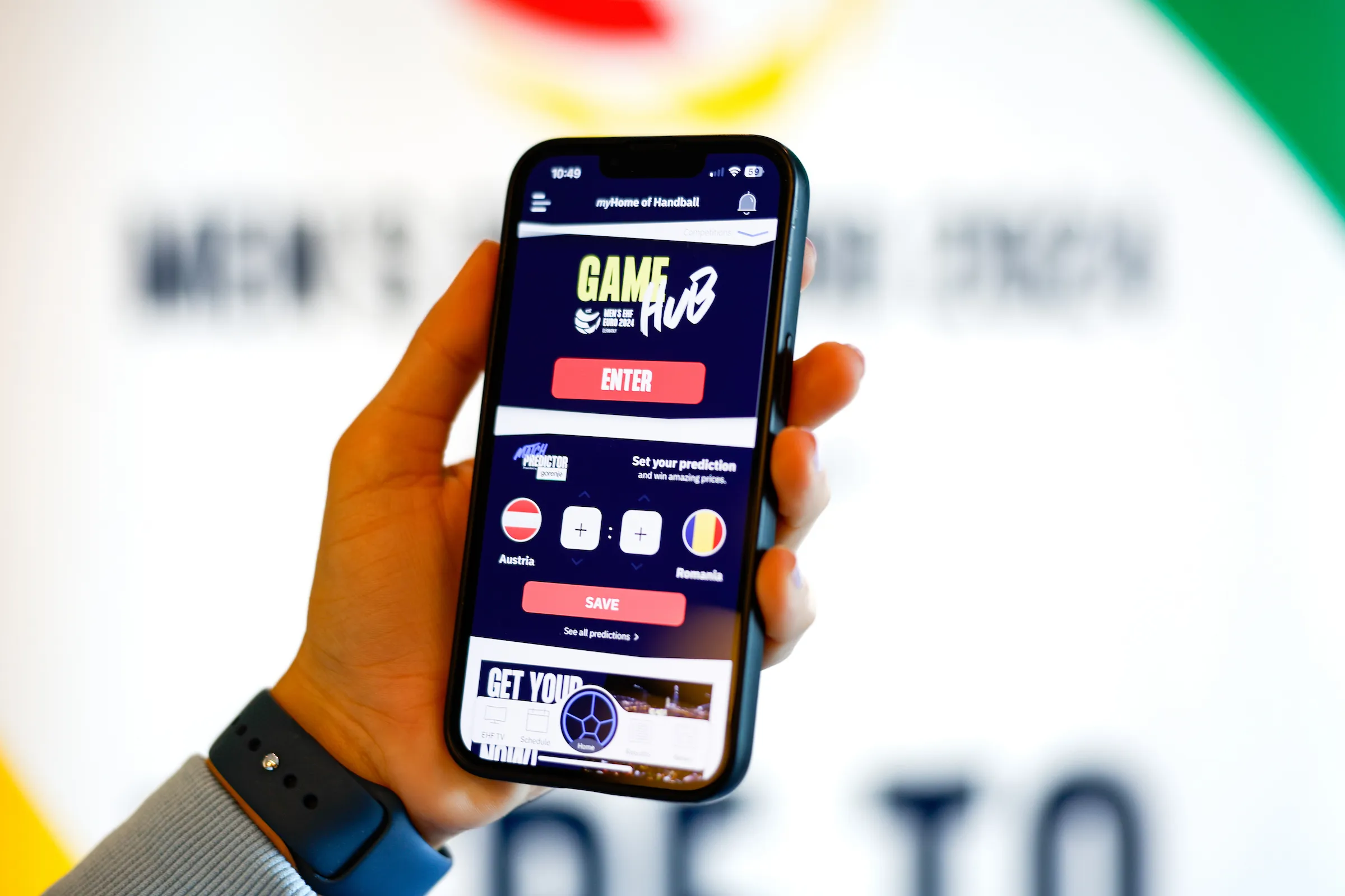 Download the Men's EHF EURO 2026 official app