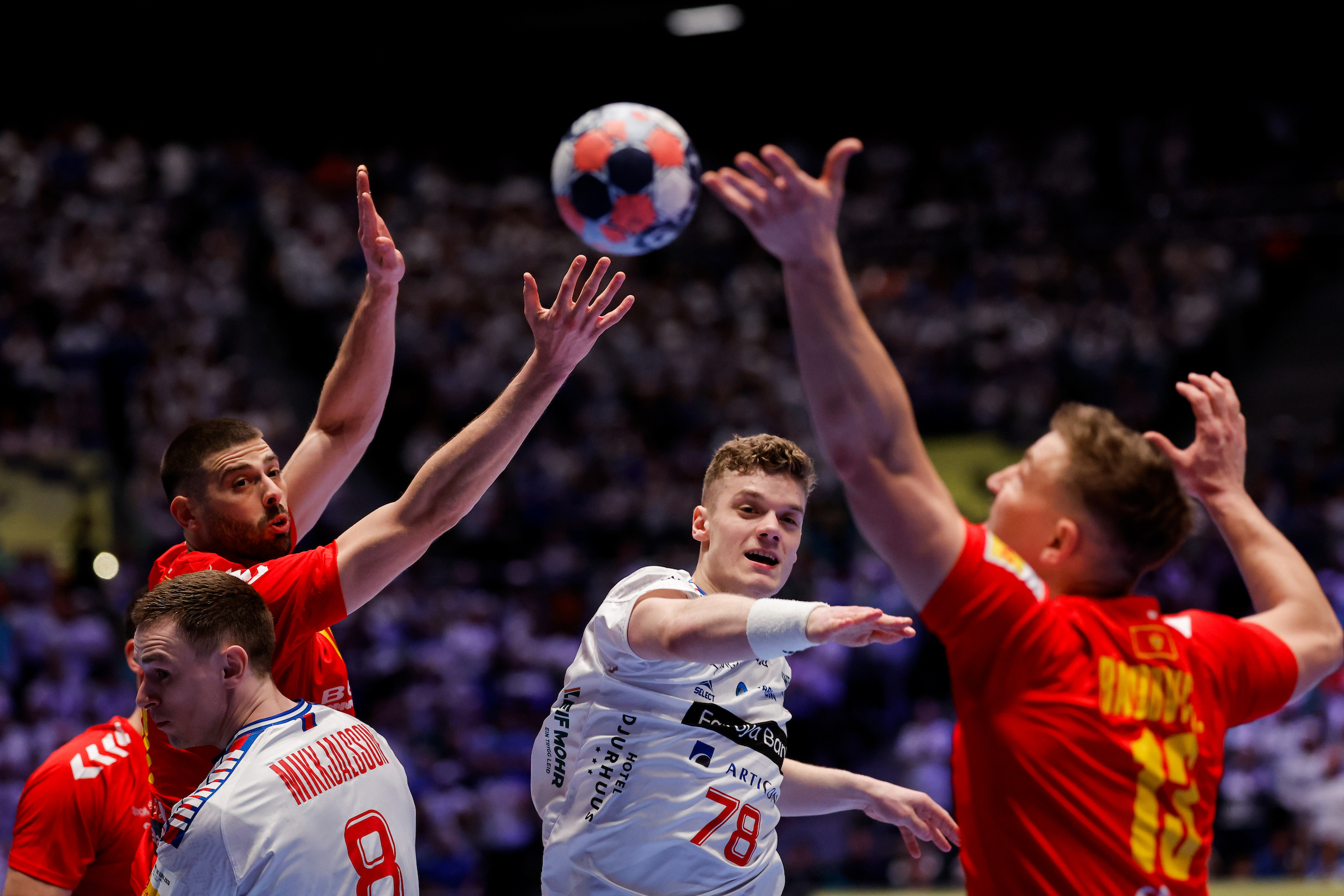 Faroe Islands take emphatic first handball EURO win