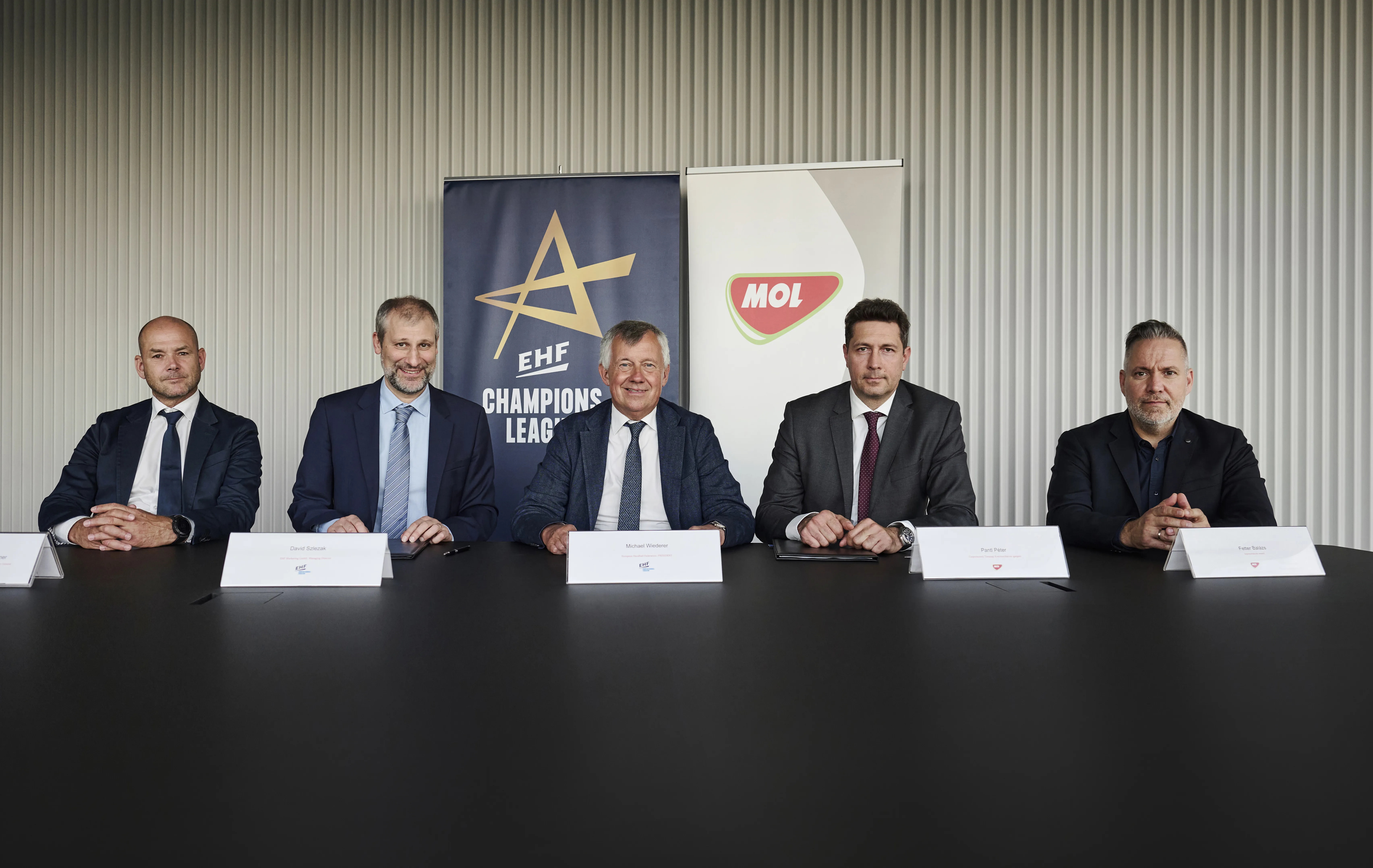 MOL Group becomes official Partner of EHF Champions League Men
