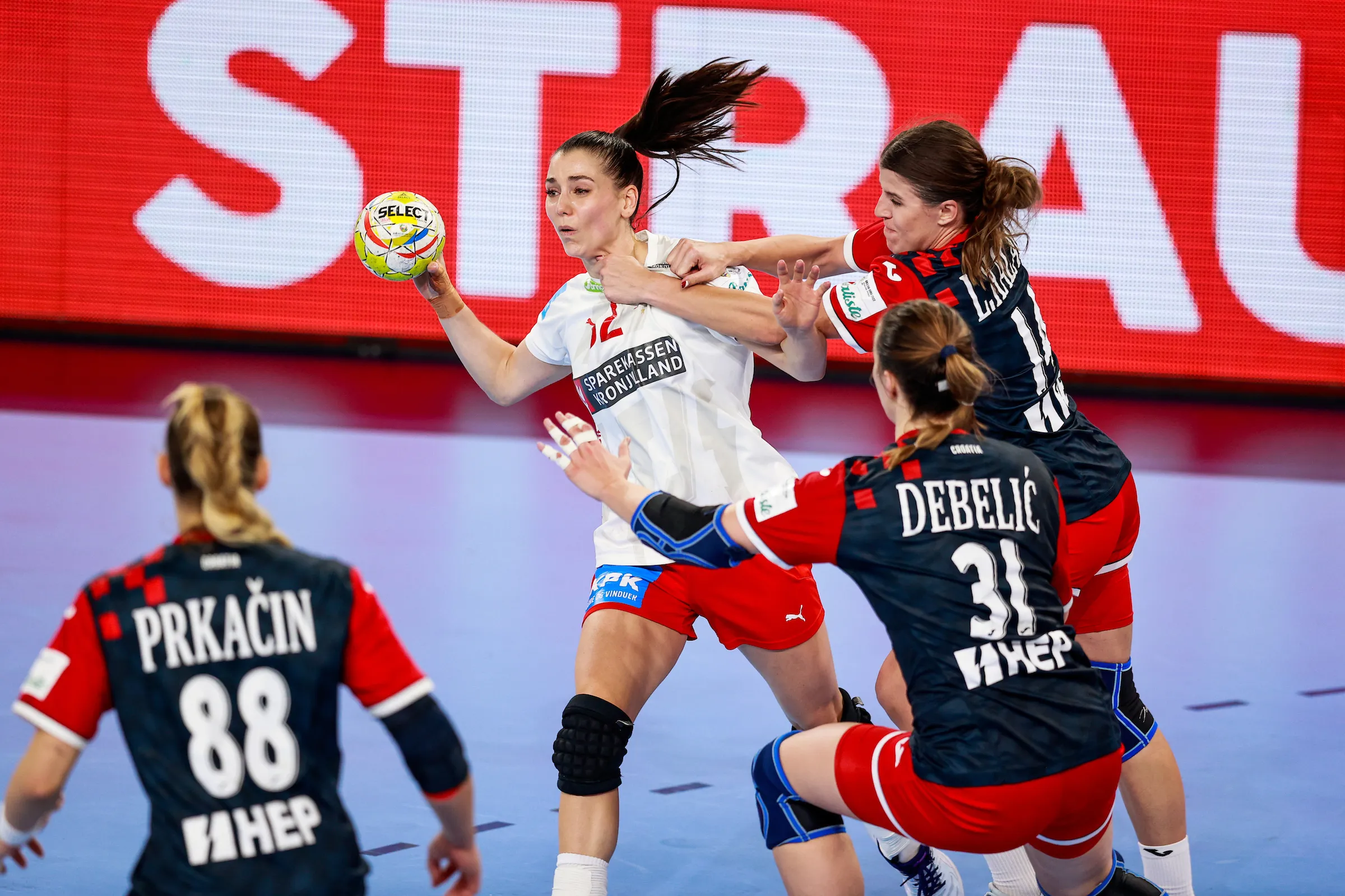Denmark knock Croatia out of semi-final race
