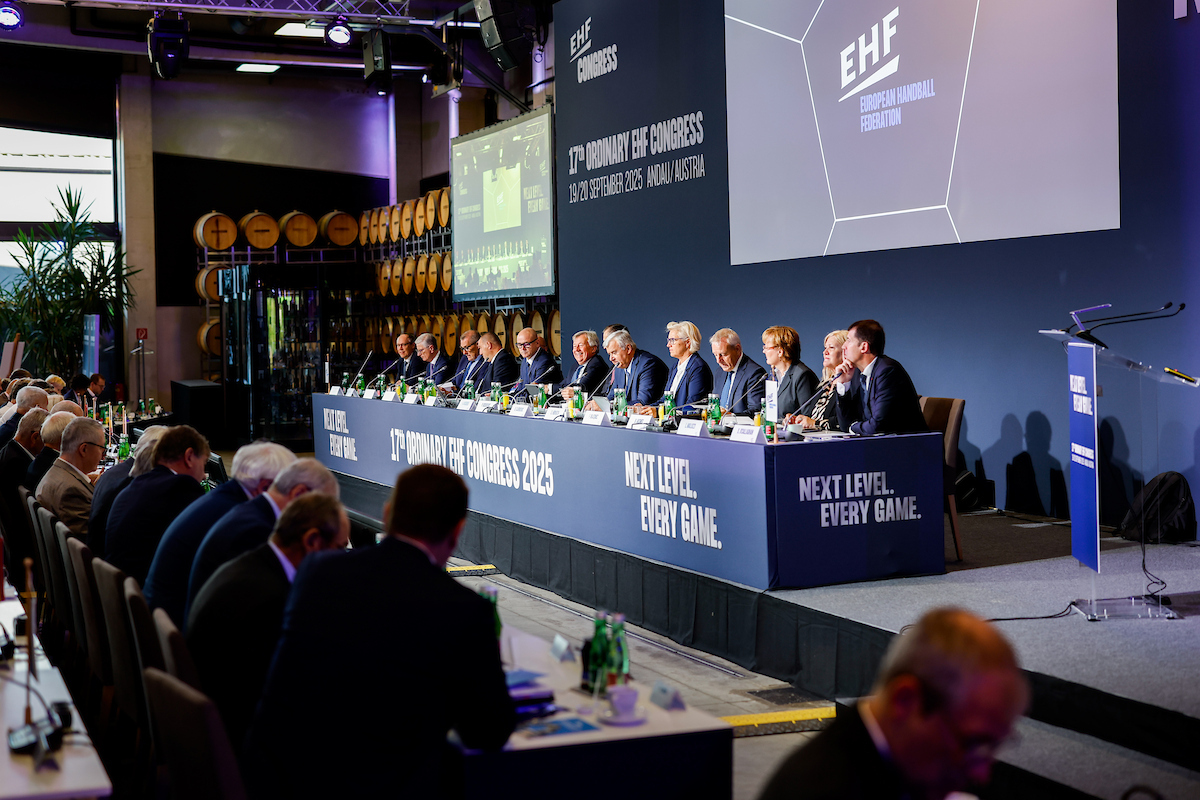 EHF Congress re-elects Michael Wiederer as EHF President