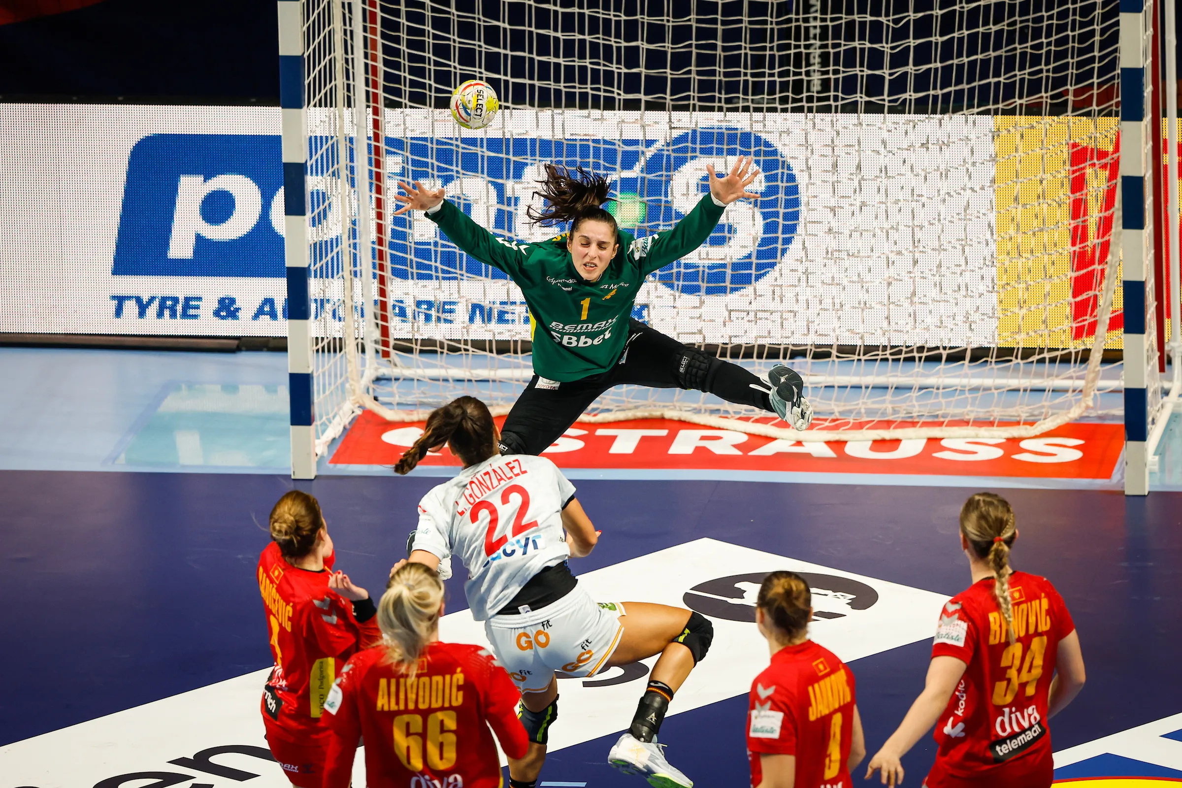 Montenegro handball star Marina Rajcic brings spirit to the EHF EURO