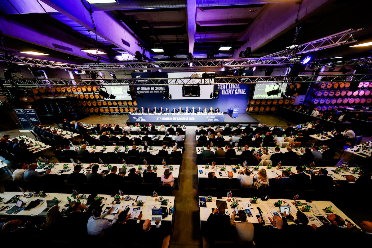 EHF Congress re-elects Michael Wiederer as EHF President